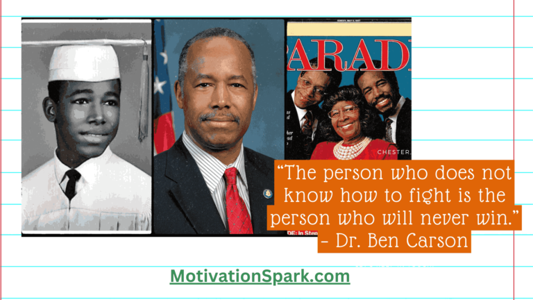 Gifted Hands: The Remarkable Rise of Dr. Ben Carson - MotivationSpark.com